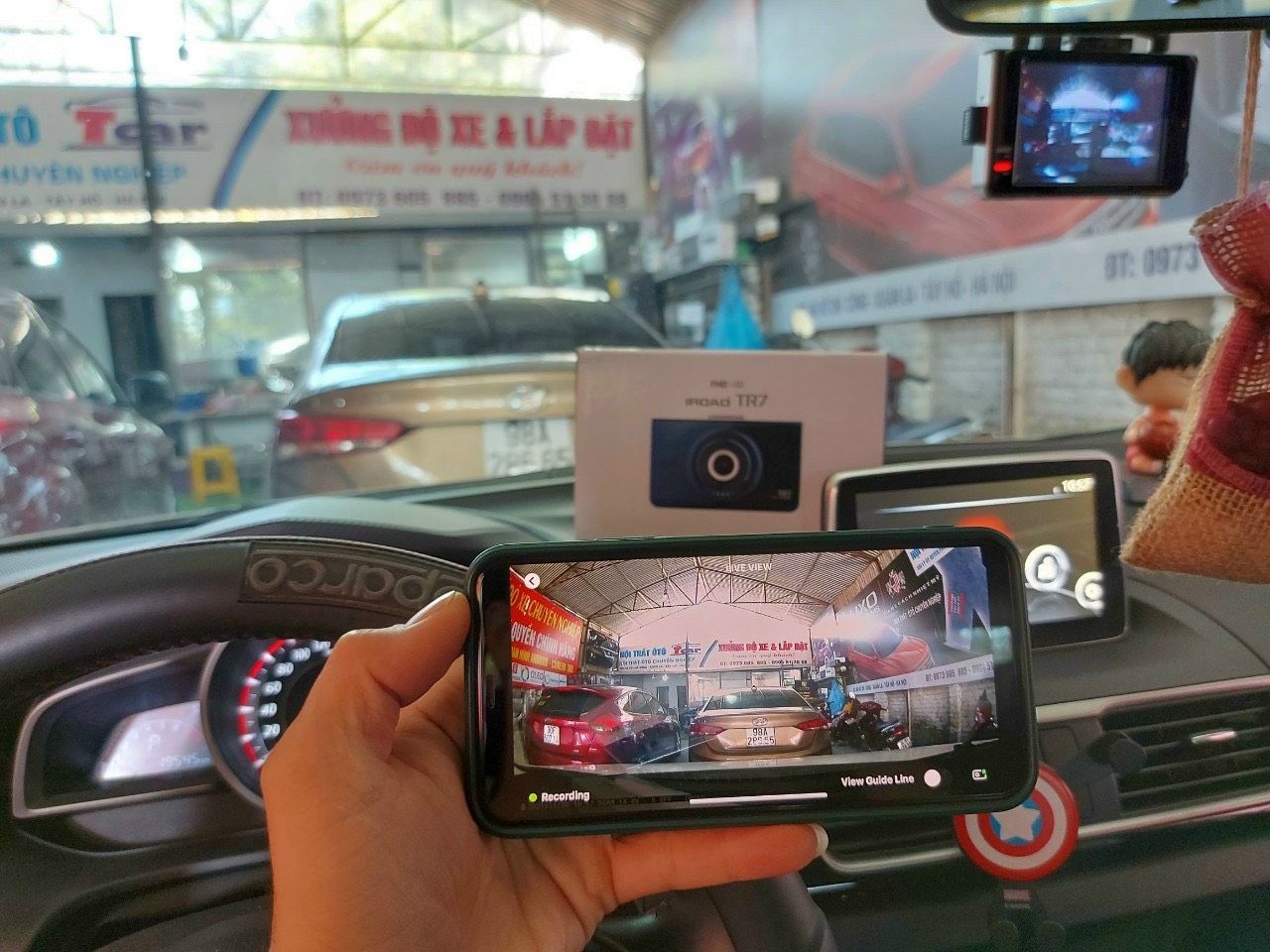 CAMERA HÀNH TRÌNH TRƯỚC SAU IROAD TR7 - OtoTCar